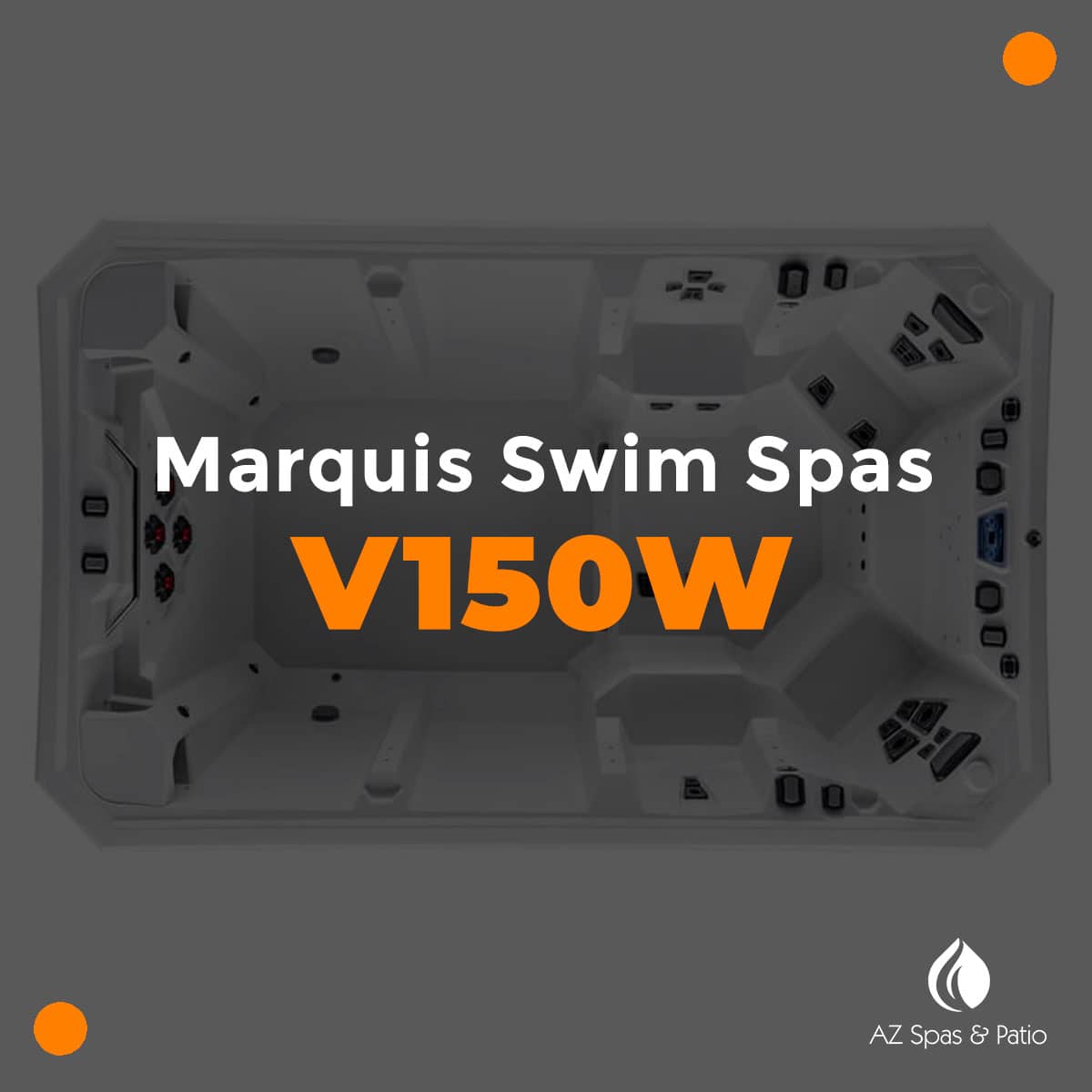 5-Star Rated V150W Marquis Swim Spa For Sale In Arizona